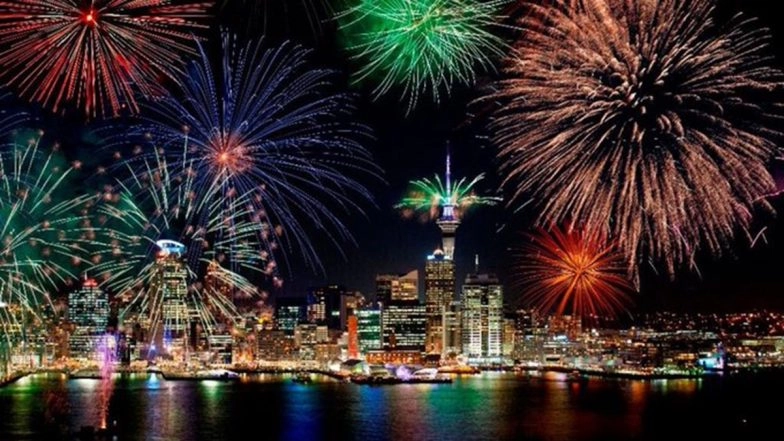 New Zealand Enters New Year 2025: Auckland Among First Major Cities in ...
