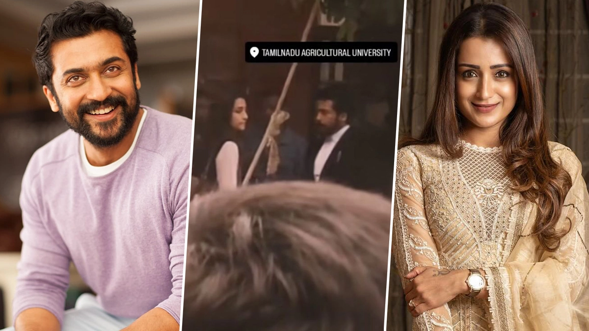 South News | Is Trisha Krishnan the Female Lead in ‘Suriya 45’? Check Out the Leaked Photos | 🎥 ...