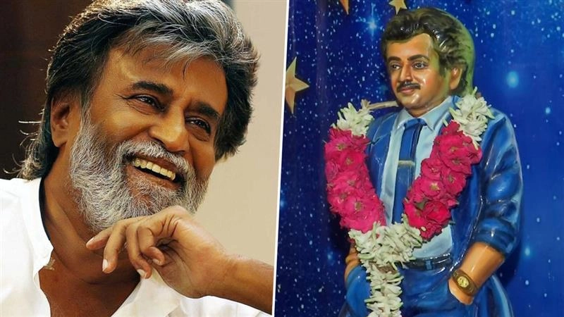 Agency News | Rajinikanth Birthday: Iconic 'Mappillai' Statue Unveiled ...