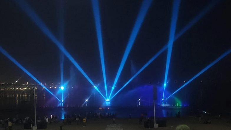 Mahakumbh Mela 2025: Grand Water Laser Show Highlighting Key Events of ...
