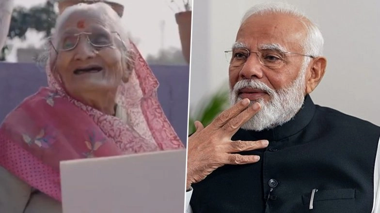 ‘Bhai Sa’ PM Narendra Modi Responds to 95-Year-Old Geeta Devi With Warm ...