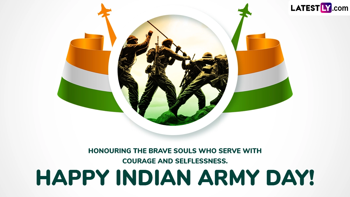 Indian Army Day 2025 Images and HD Wallpapers for Free Download Online: Wish Happy Army Day With ...