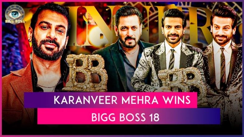 ‘Bigg Boss 18’ Finale: Karanveer Mehra Wins ‘BB18’, Vivian Dsena ...