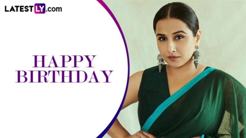 Vidya Balan Birthday: 5 Lesser-Known Facts About the Versatile Actress ...