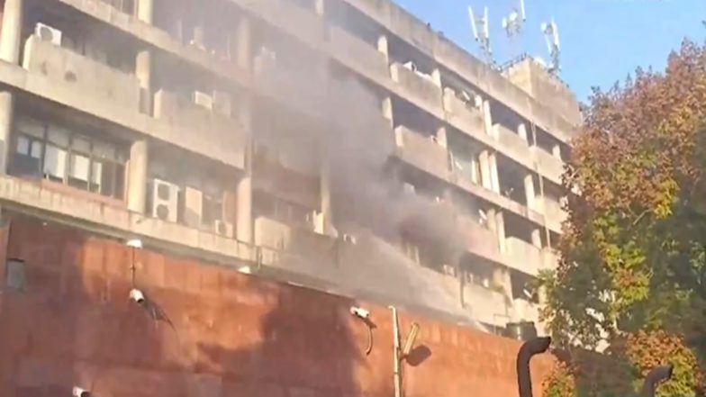 Chandigarh Fire: Blaze Erupts at Haryana’s Mini Secretariat Building in ...