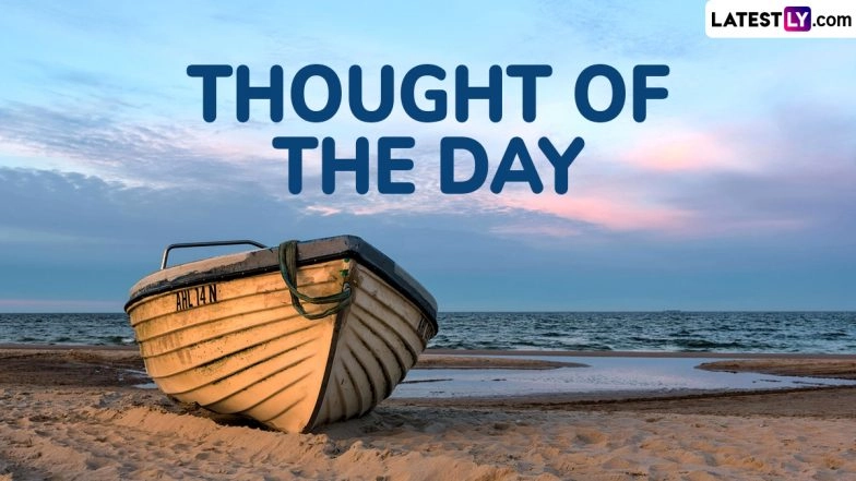 Thought of the Day For School Assembly Today: Inspirational Quote in ...