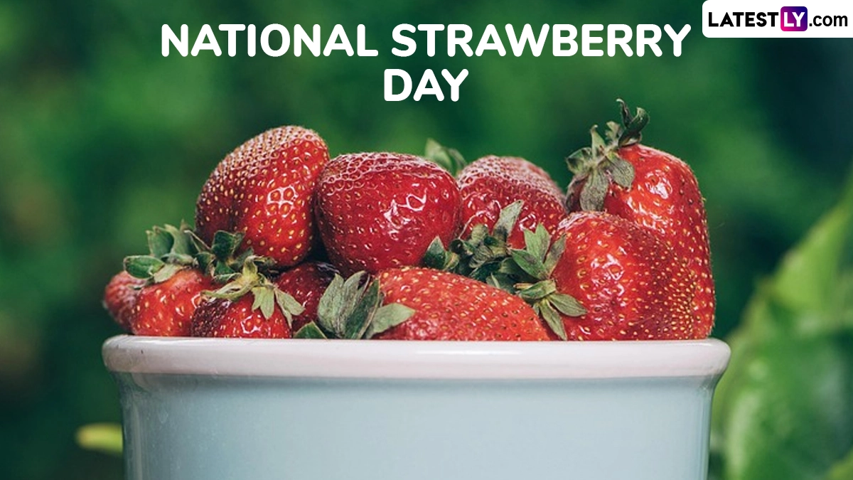 Festivals & Events News | When Is National Strawberry Day 2025? Know ...