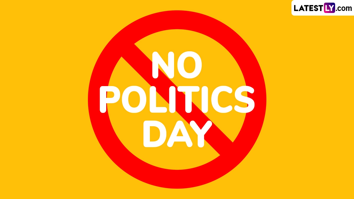 Festivals & Events News | When is No Politics Day 2025? Know Date, Aim ...