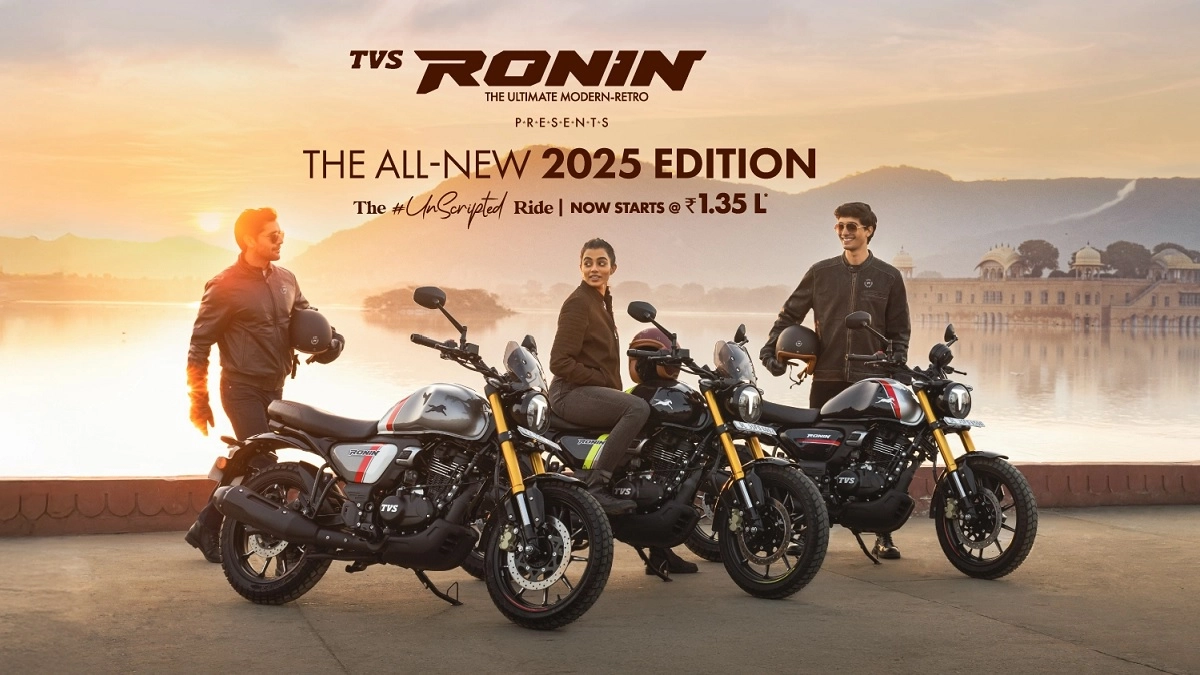 Auto News | TVS Ronin 2025 Launched in India; Check Details | 🚘 LatestLY