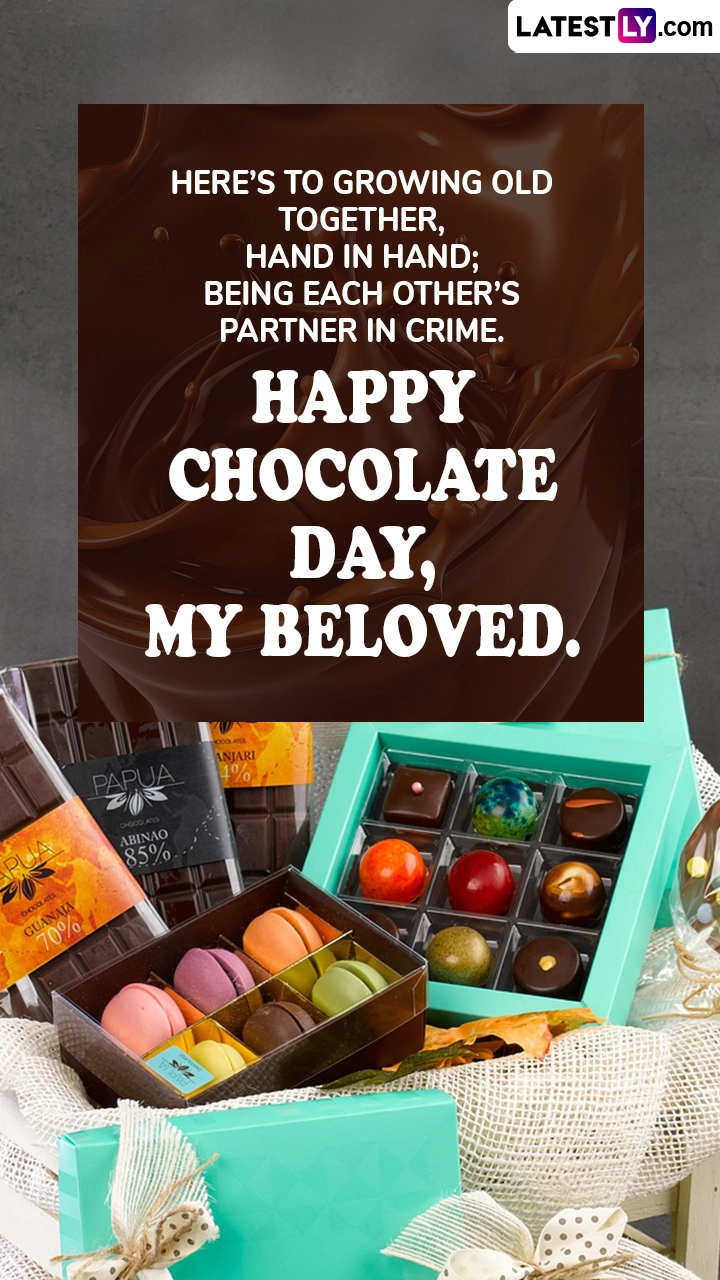 Chocolate Day 2025 Greetings and Romantic Quotes During Valentine Week ...
