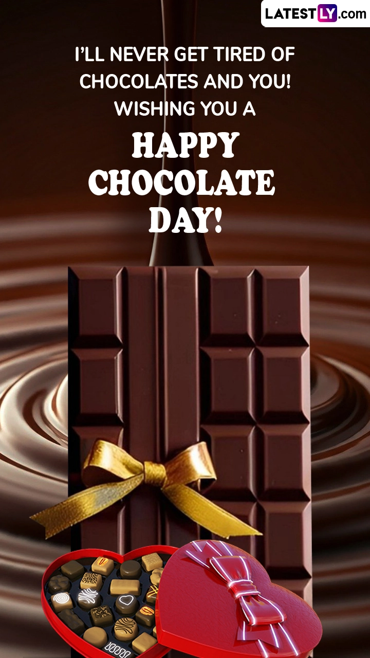 Happy Chocolate Day 2025 Quotes and WhatsApp Messages For The Day | 🙏🏻 ...