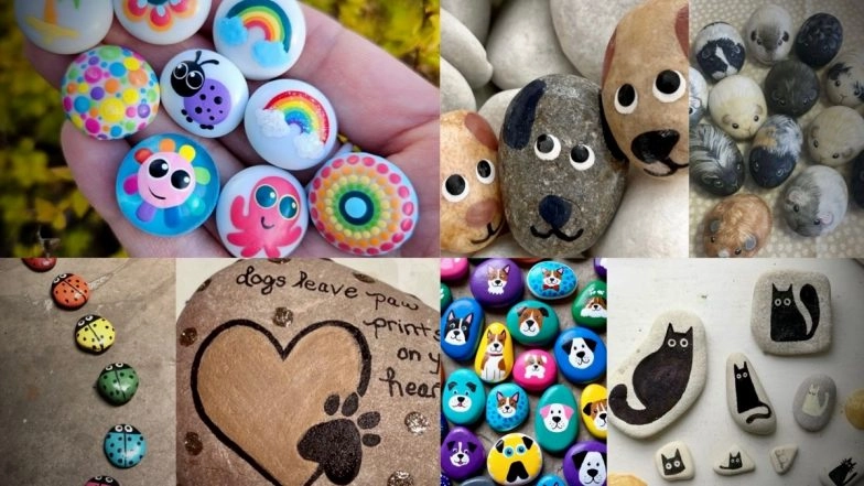 Pet Rock Craft Ideas: How To Make Painted Pet Rocks at Home? Cactus ...
