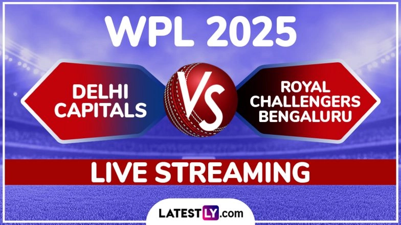 Delhi Capitals vs Royal Challengers Bengaluru WPL 2025 Free Live Streaming Online: Watch TV ...