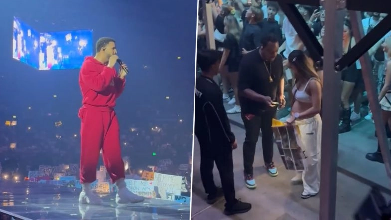 ‘Get That Baby Out of the Pit’: Drake Stuns Crowd, Gifts 20-Week ...