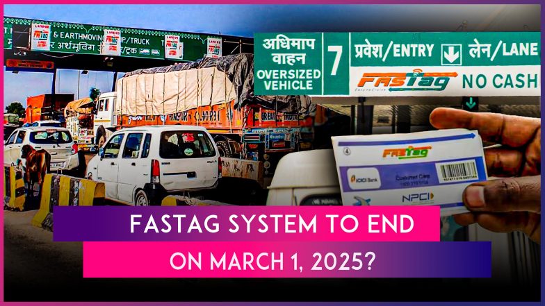 FASTag System To Be Replaced With Automatic Number Plate Recognition ...