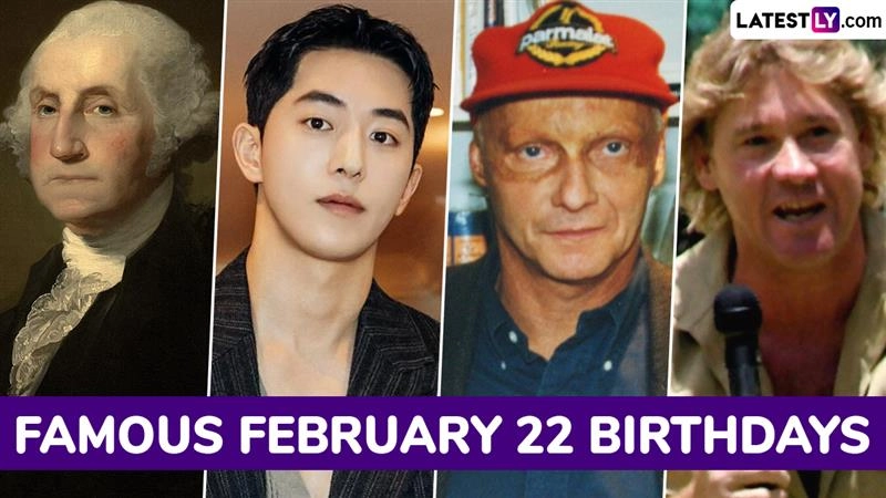 Lifestyle News | Famous February 22 Birthdays and Birth Anniversaries ...