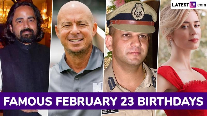 Lifestyle News | Famous February 23 Birthdays and Birth Anniversaries ...