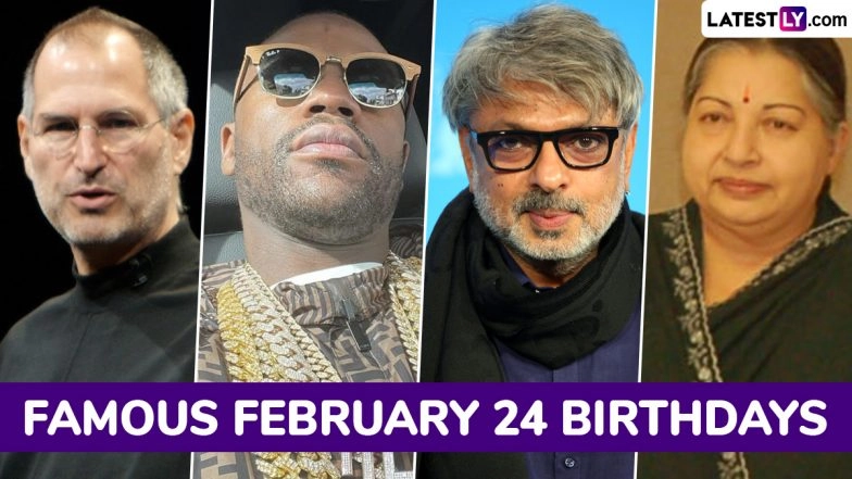 Famous Birthdays on February 24: Steve Jobs, Floyd Mayweather Jr ...