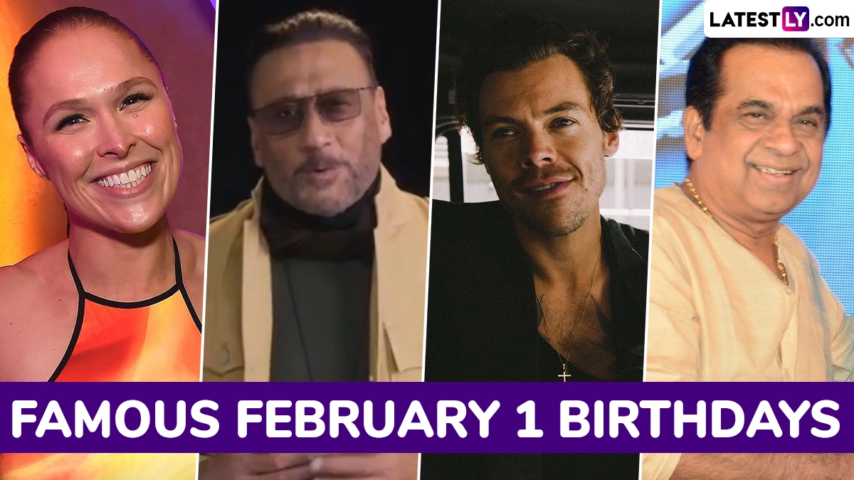 Lifestyle News | Famous February 1 Birthdays and Birth Anniversaries ...