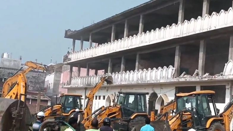 Bulldozer Action in Uttar Pradesh: Authorities Begin Demolition of 3 ...