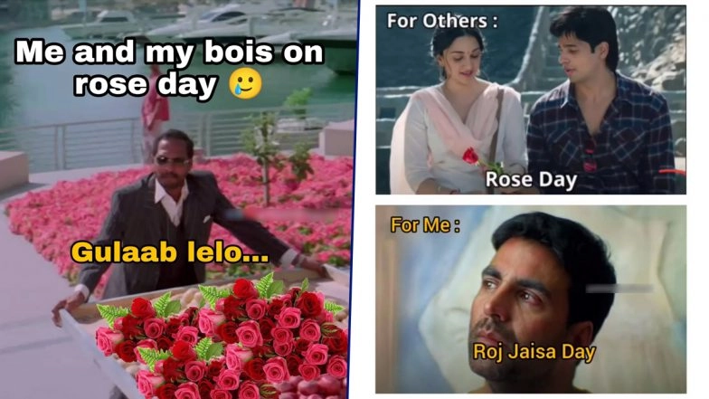 Rose Day 2025 Funny Memes and Jokes: Hilarious GIFs, Images, Posts and ...