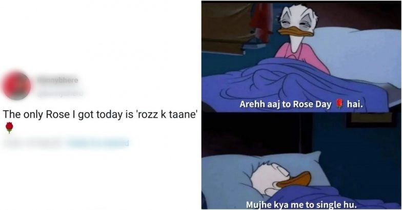 Rose Day 2025 Funny Memes and Jokes To Share With Your Single Friends ...