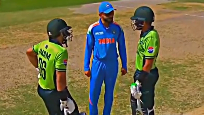 Virat Kohli Spotted Chatting With Babar Azam During IND vs PAK ICC Champions Trophy 2025 Match ...