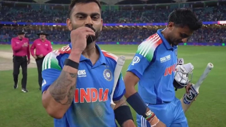 Virat Kohli Kisses His Wedding Ring After Hitting 51st ODI Century As India Defeat Pakistan in ...