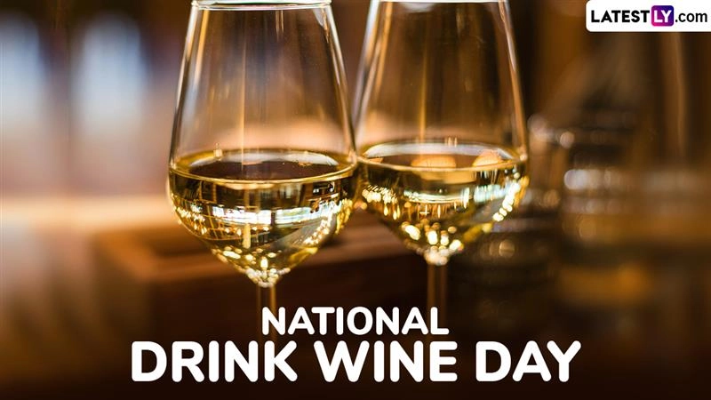 Festivals & Events News | Happy National Drink Wine Day 2025 Messages ...