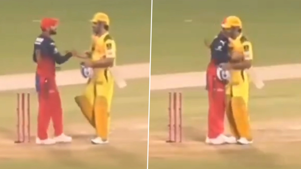 Usfijitimes | Virat Kohli and MS Dhoni Hug Each Other After Royal ...