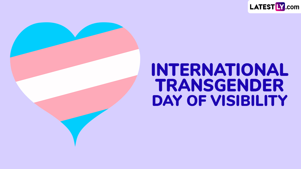 Festivals & Events News | When Is International Transgender Day of ...