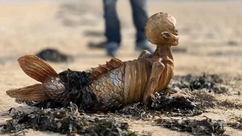 Mermaid Skeleton Found in UK? Margate Beach Visitors Stunned as Mystery Skeletal Remains Washes ...
