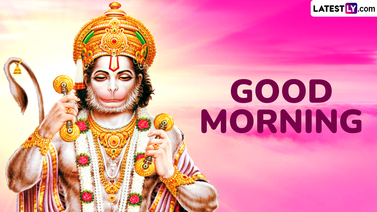 Good Morning Images Of Lord Hanuman Ji