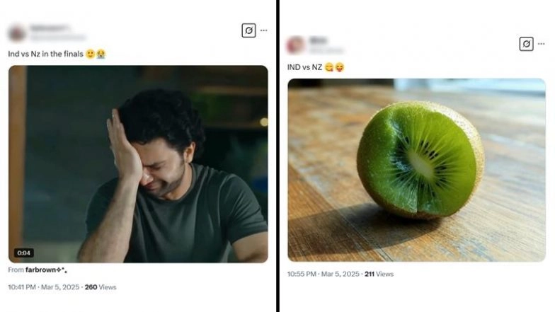 Fans Reacts With Funny Memes As India All Set to Clash With New Zealand ...