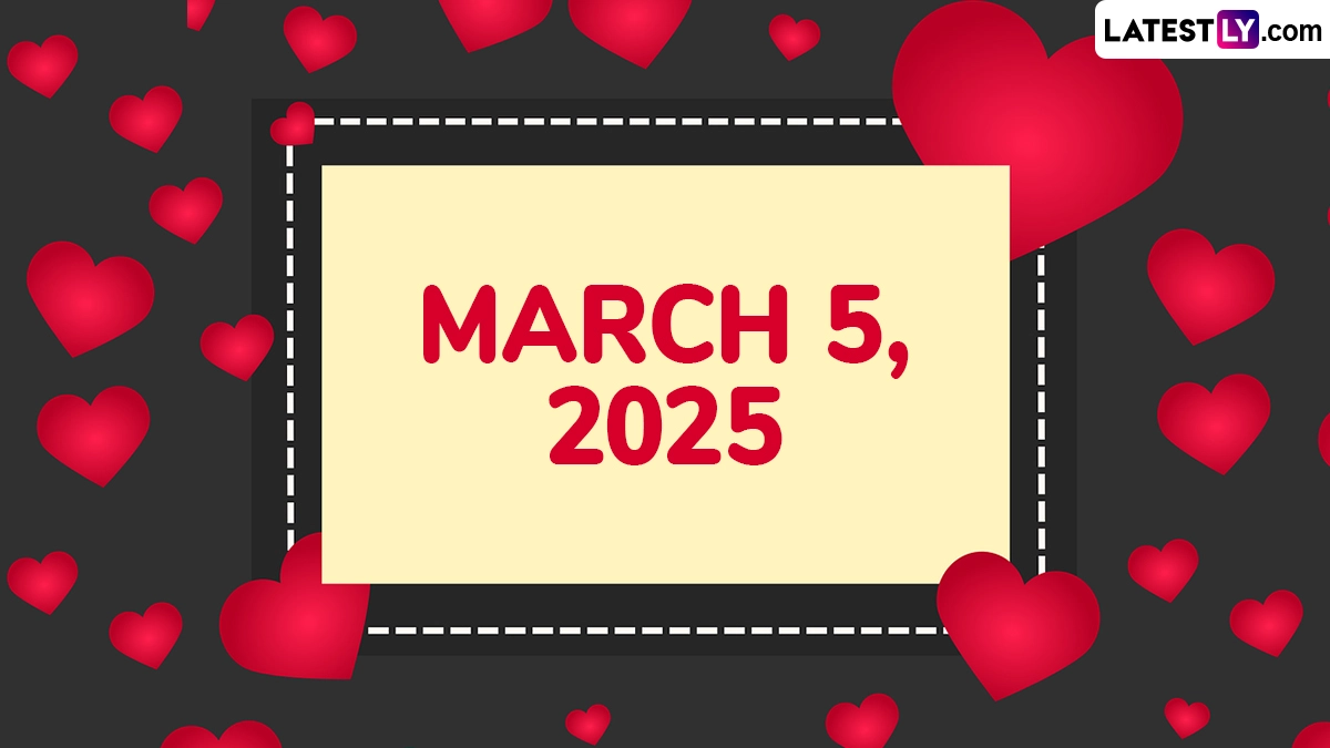 Lifestyle News | Special Days on March 5, 2025: Know Festivals, Famous ...