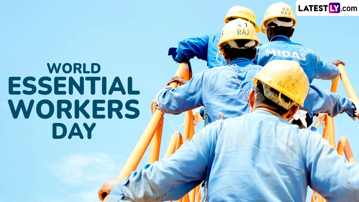 Festivals & Events News | When Is World Essential Workers Day 2025 ...