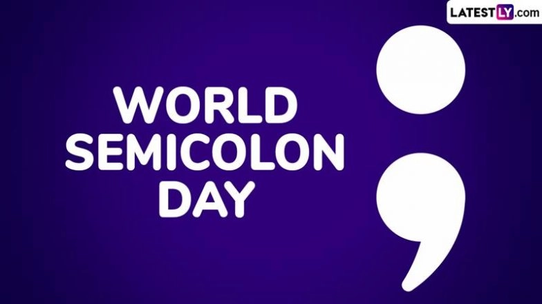 World Semicolon Day 2025 Date and Significance: Everything To Know ...