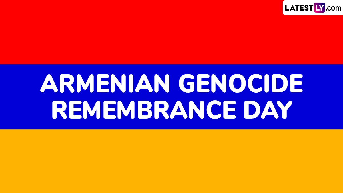 Festivals & Events News | When Is Armenian Genocide Remembrance Day ...