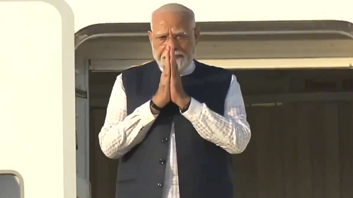 Agency News | PM Modi Arrives in Delhi After Cutting Short His Saudi ...