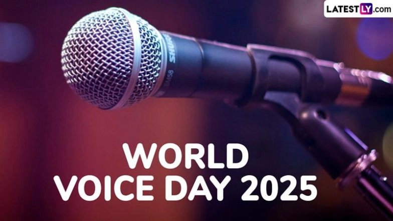World Voice Day 2025 Date and Theme: Know History and Significance of the Day That Aims To ...