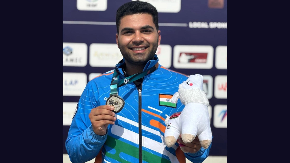 Agency News | ISSF World Cup 2025: Arjun Babuta Clinches 10M Air Rifle ...