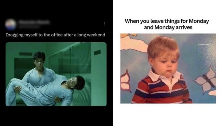 Monday After Long Weekend Funny Memes: Back to Work Humour, Hilarious ...