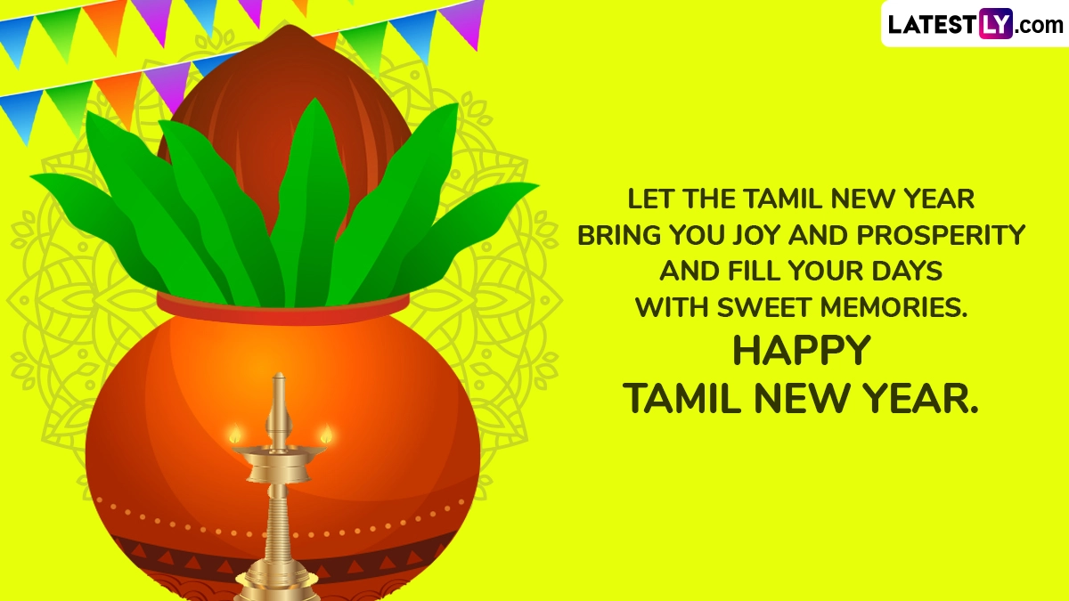 Happy Puthandu 2025 Photos and Wishes: Varusha Pirappu Greetings, HD Wallpapers and Messages To ...