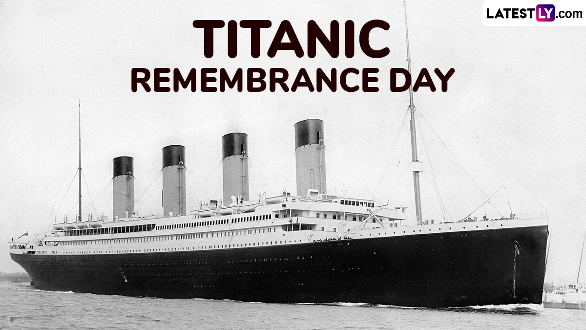 Festivals & Events News | When Is Titanic Remembrance Day 2025? Know ...