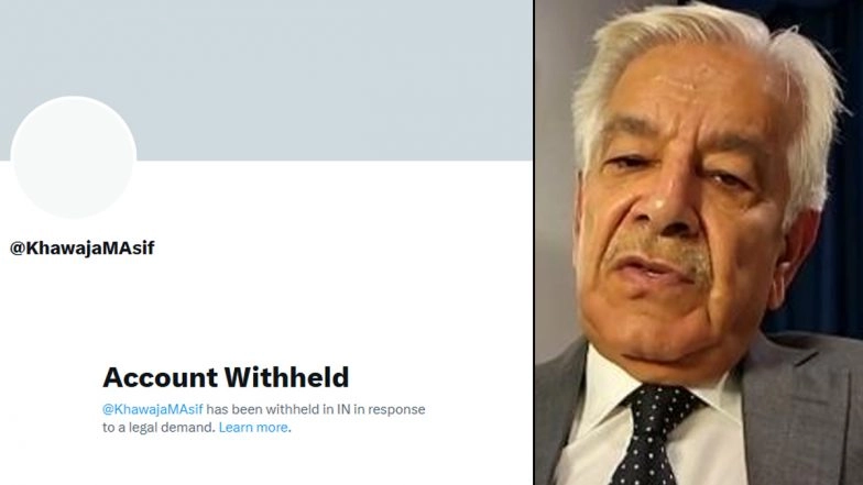 India Blocks X Account of Pakistan Defence Minister Khawaja Asif After ...
