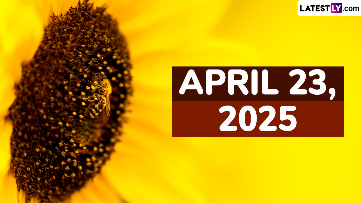 Lifestyle News | Special Days on April 23, 2025: Know Festivals, Famous ...