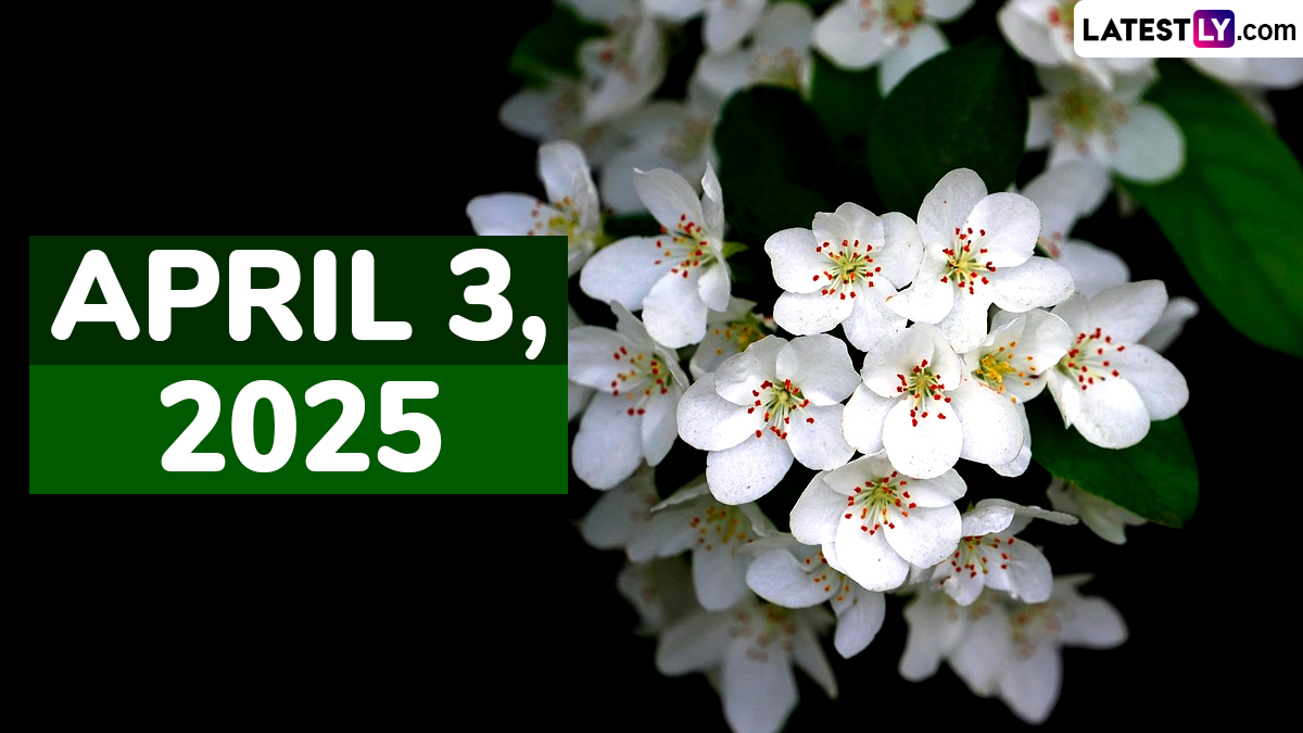 Lifestyle News | Special Days on April 3, 2025: Know Festivals, Famous ...
