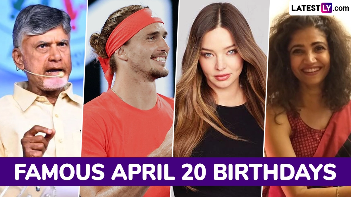 Lifestyle News | Famous April 20 Birthdays and Birth Anniversaries ...