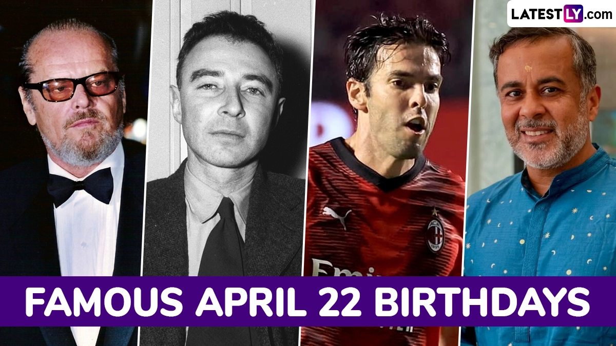 Lifestyle News | Famous April 22 Birthdays and Birth Anniversaries ...
