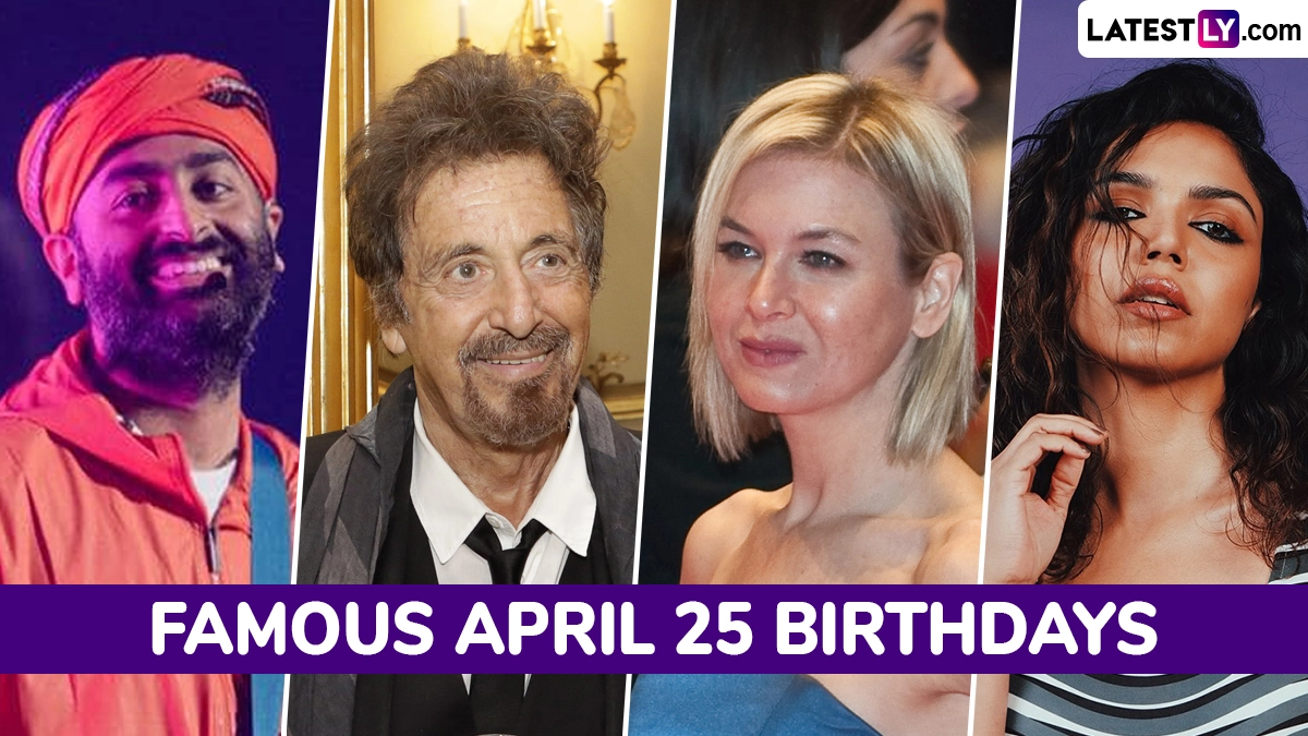 Lifestyle News | Famous April 25 Birthdays and Birth Anniversaries ...